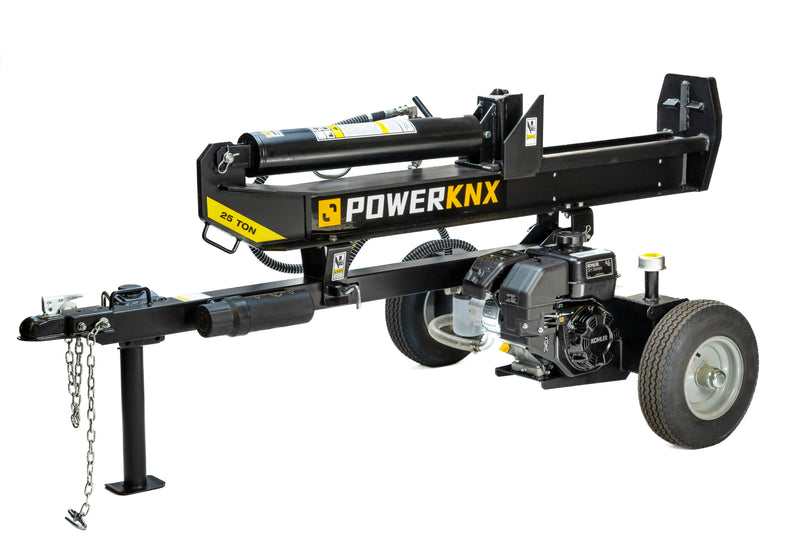 PowerKNX Towable 25 Ton Horizontal Vertical Log Splitter ToolTuff Direct