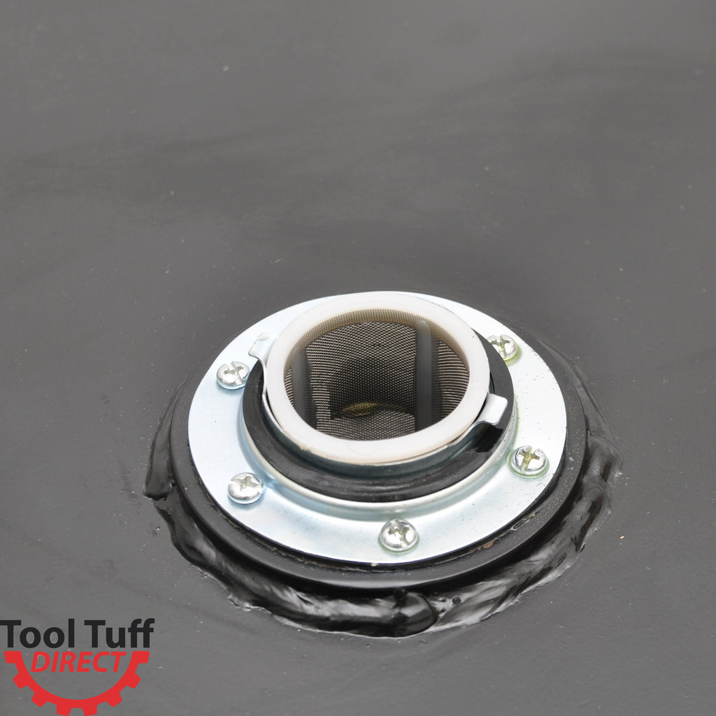 Tool-Tuff 7-Gallon Hydraulic Fluid Reservoir Tank, Horizontal-Mount, w ...